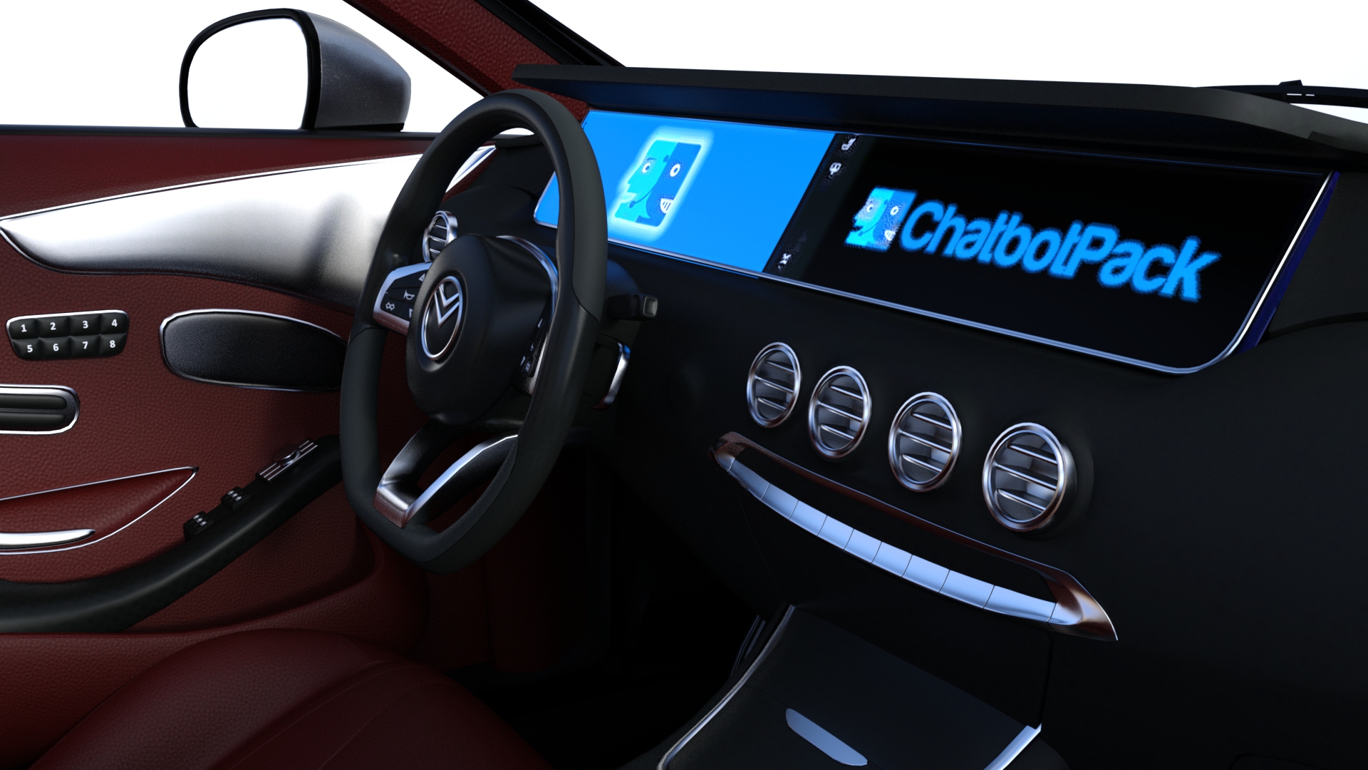 Human-Machine Interface for Autonomous Vehicles - ChatBot Pack